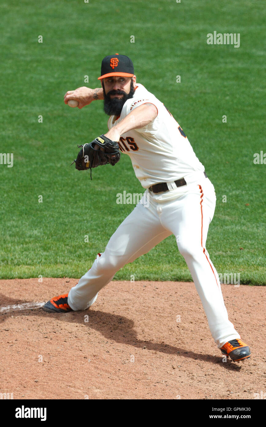 August 7, 2011; San Francisco, CA, USA; San Francisco Giants relief ...