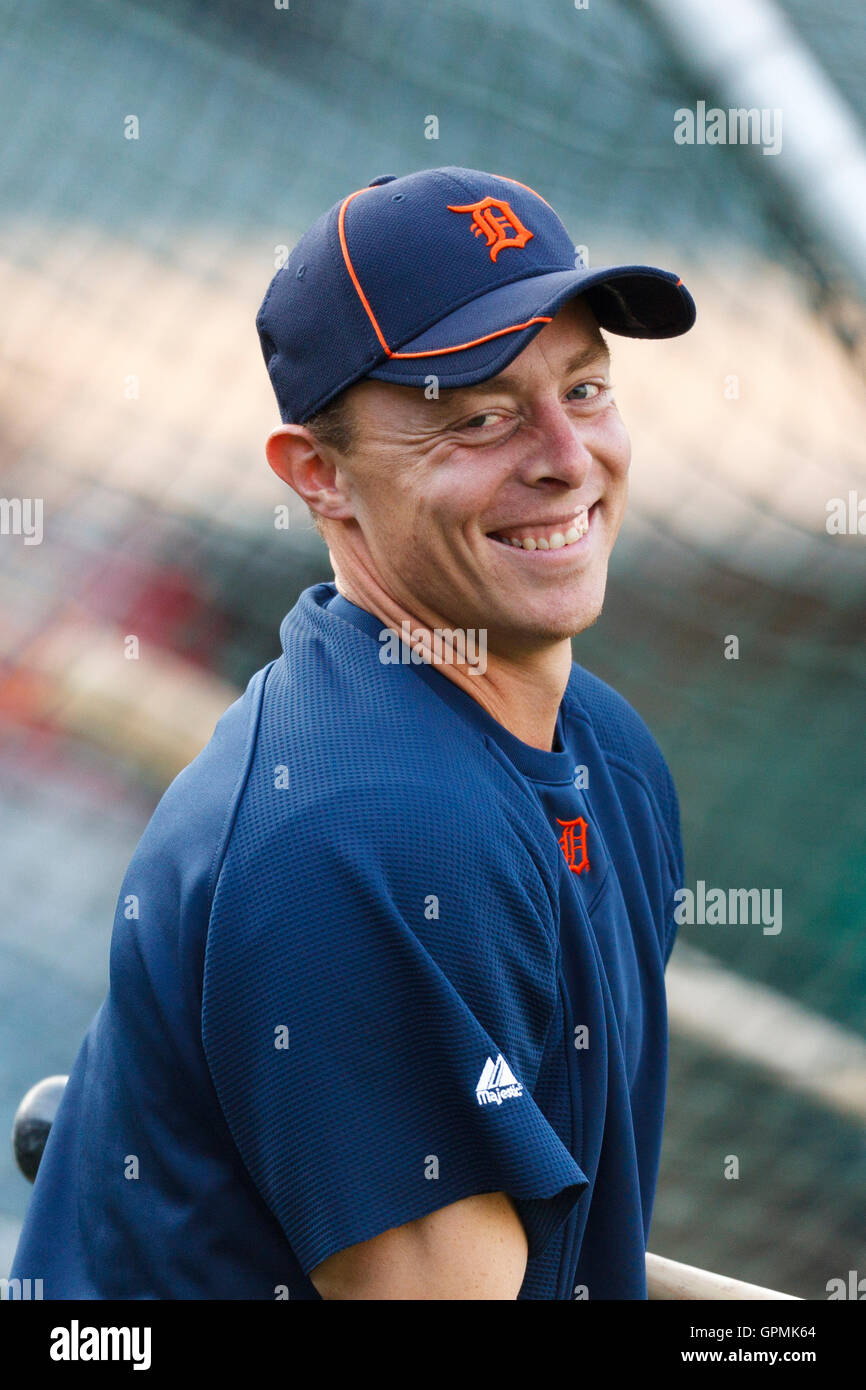 September 15, 2011; Oakland, CA, USA; Detroit Tigers third baseman ...