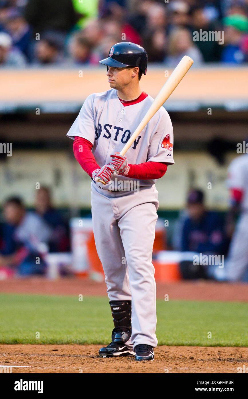 July 19, 2010; Oakland, CA, USA; Boston Red Sox left fielder Daniel ...