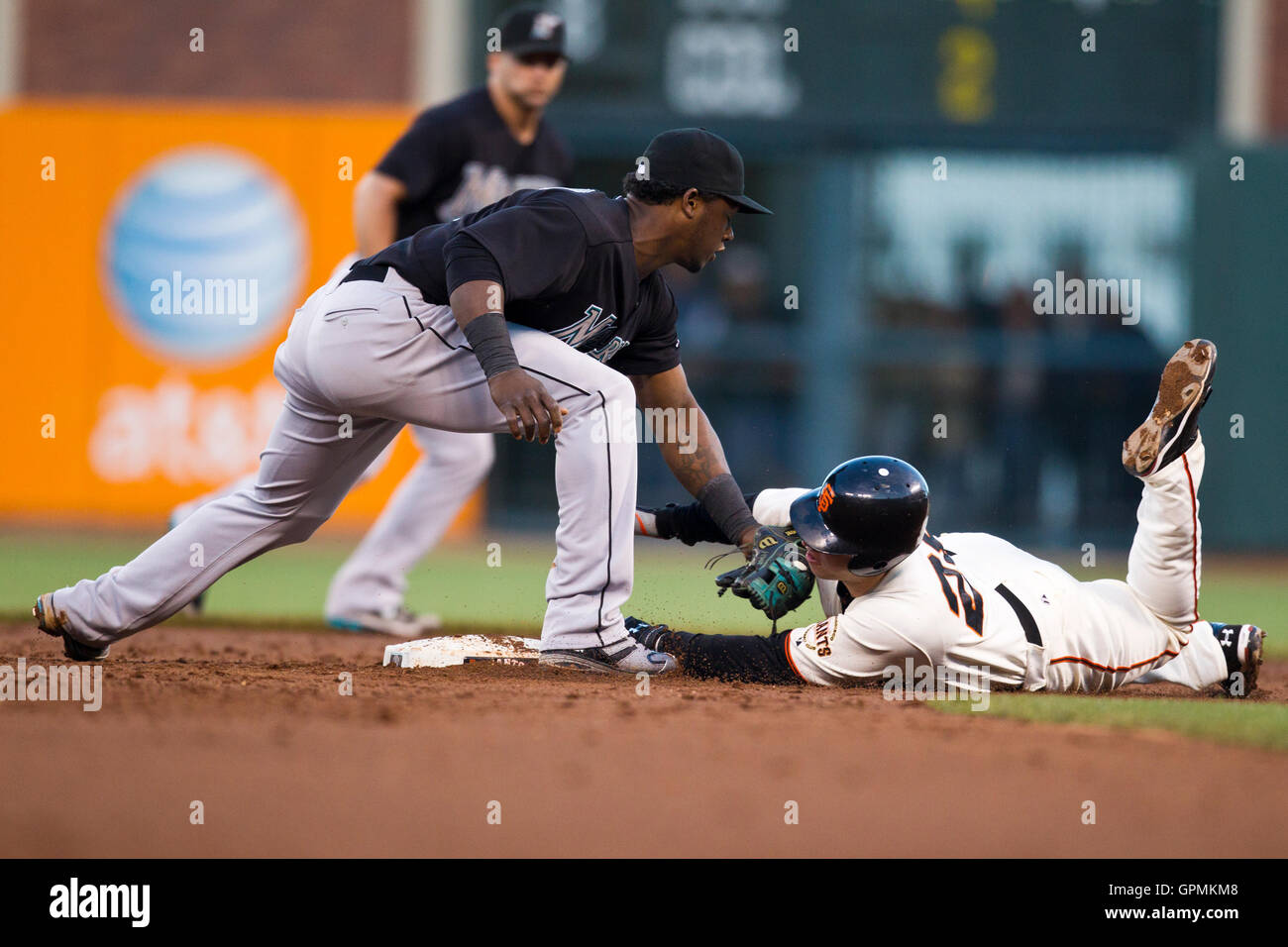 July 27, 2010; San Francisco, CA, USA; Florida Marlins shortstop Hanley ...