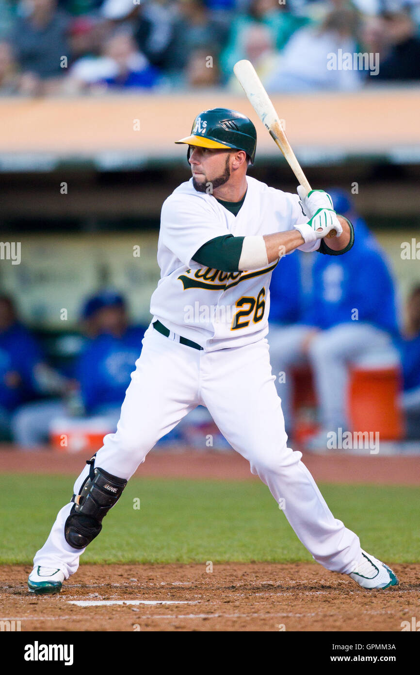 August 2, 2010; Oakland, CA, USA; Oakland Athletics left fielder Matt ...