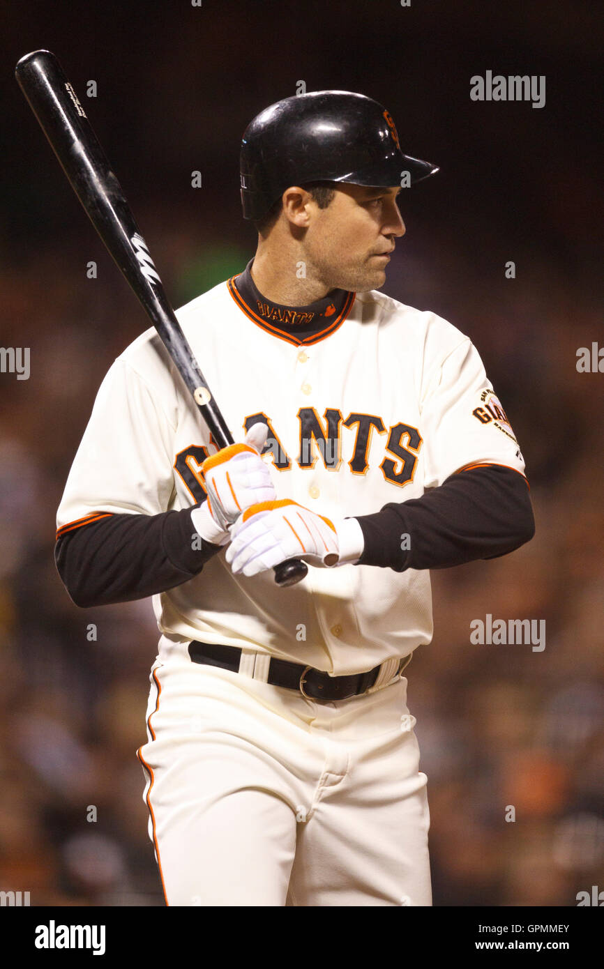 August 9, 2010; San Francisco, CA, USA; San Francisco Giants left ...