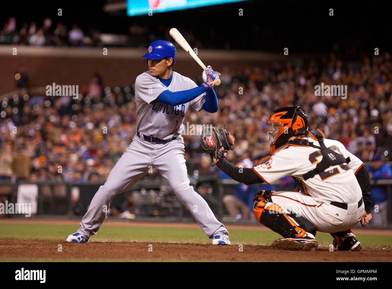 August 11, 2010; San Francisco, CA, USA; Chicago Cubs right fielder ...