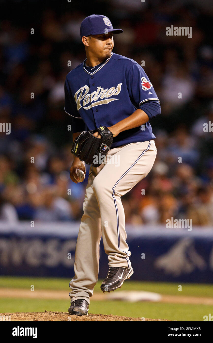 August 16, 2010; Chicago, IL, USA; San Diego Padres relief pitcher ...