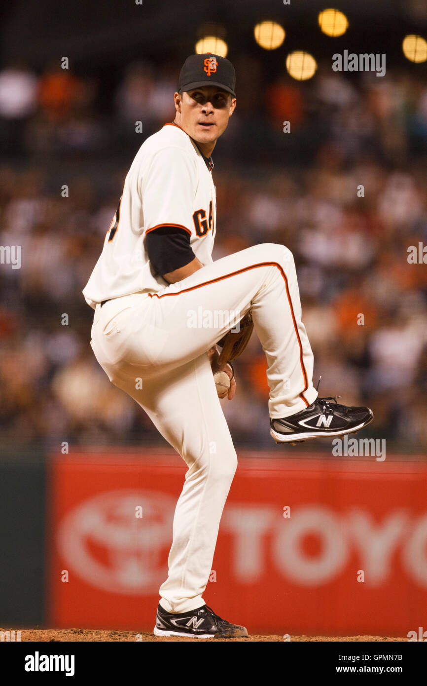 August 23, 2010; San Francisco, CA, USA; San Francisco Giants relief pitcher Javier Lopez (49 ...