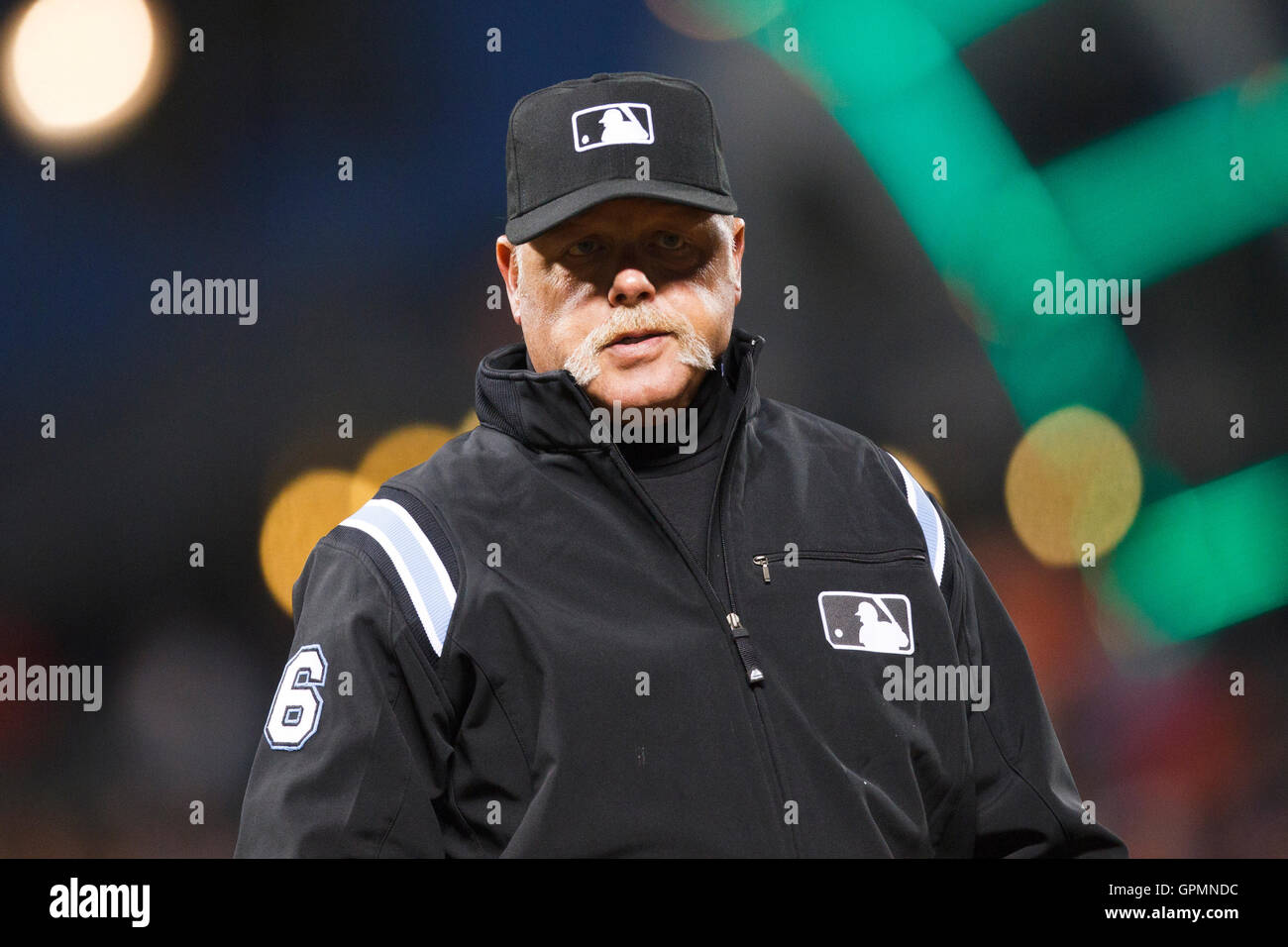 August 30, 2010; San Francisco, CA, USA; First base umpire Jim Joyce ...