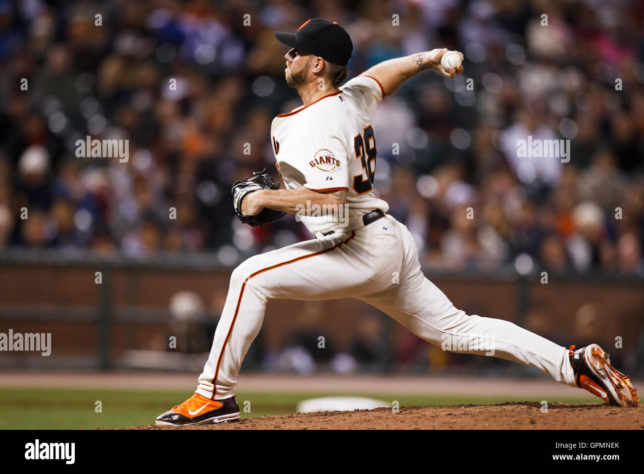 August 30, 2010; San Francisco, CA, USA; San Francisco Giants relief ...