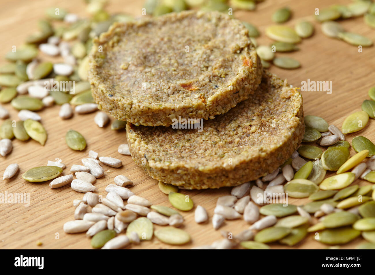 healthy eating granola, seeds Stock Photo - Alamy