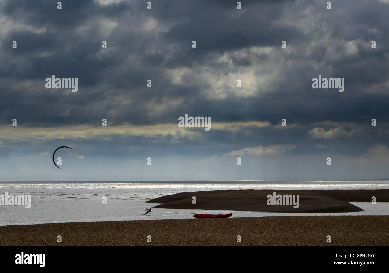 Shingle Street beach Stock Photo - Alamy