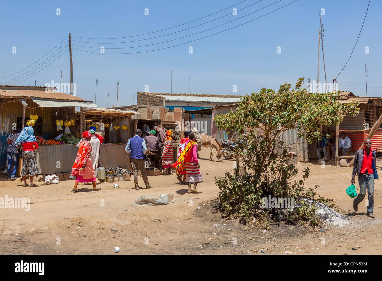 Kenyan countryside hi-res stock photography and images - Alamy