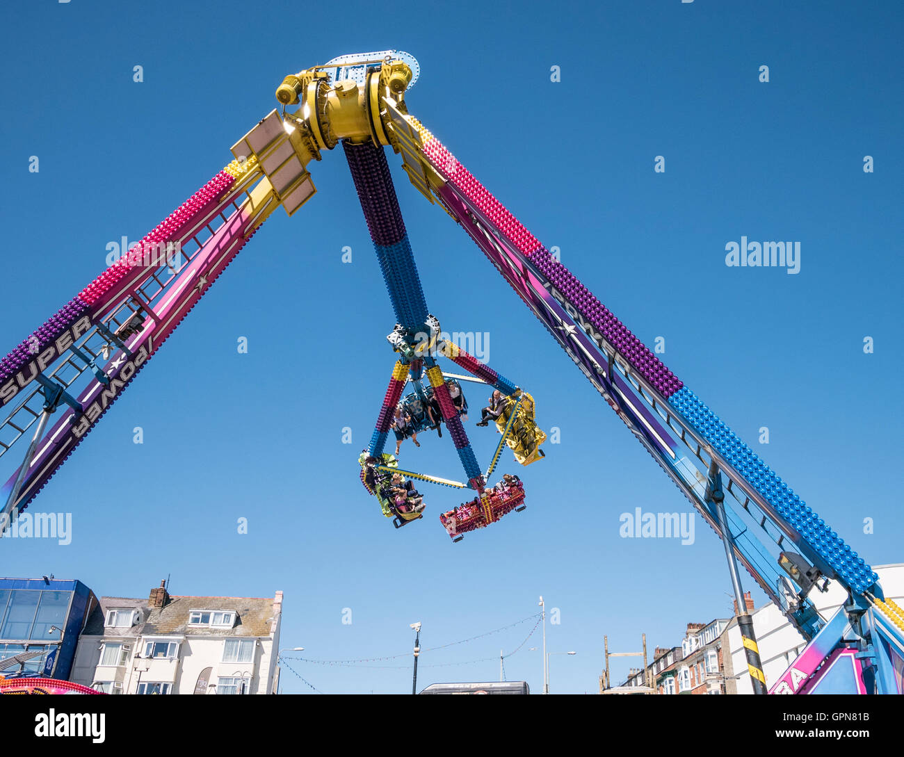 Bridlington Seafront Ride Yorkshire UK Stock Photo - Alamy
