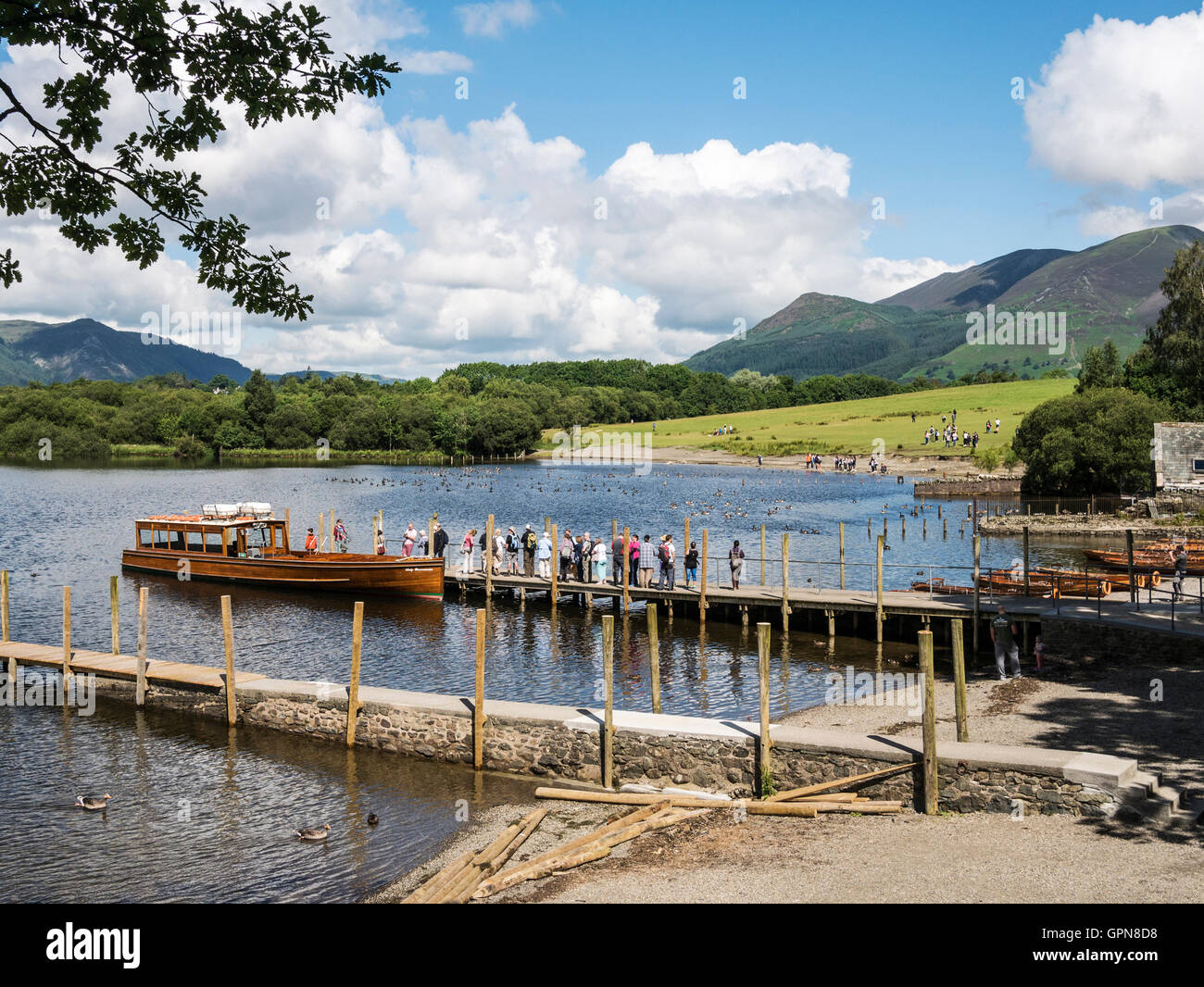 Keswick launch summer hi-res stock photography and images - Alamy