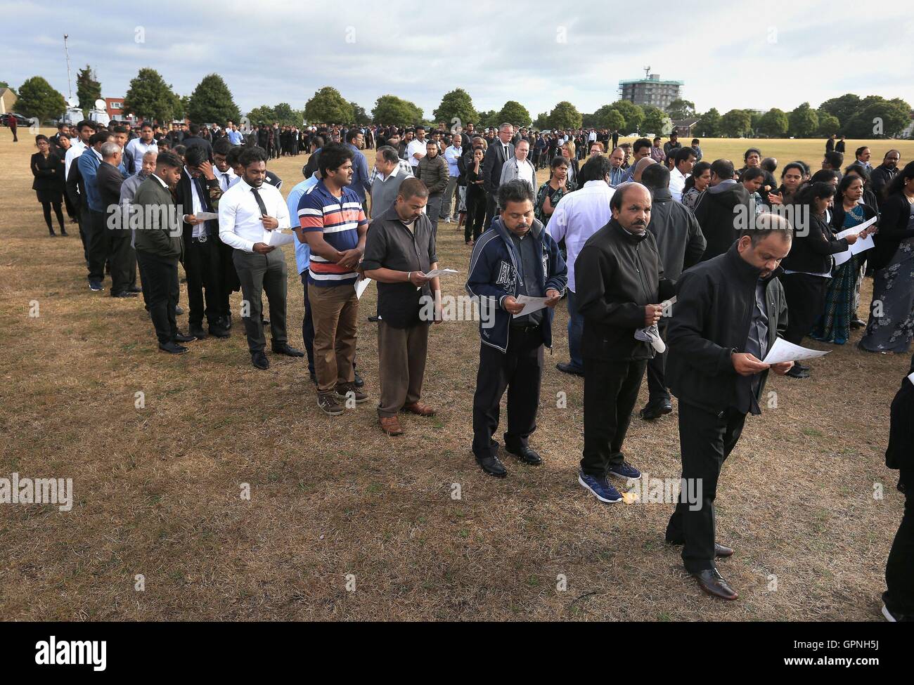 Funeral on winns common park hi-res stock photography and images - Alamy