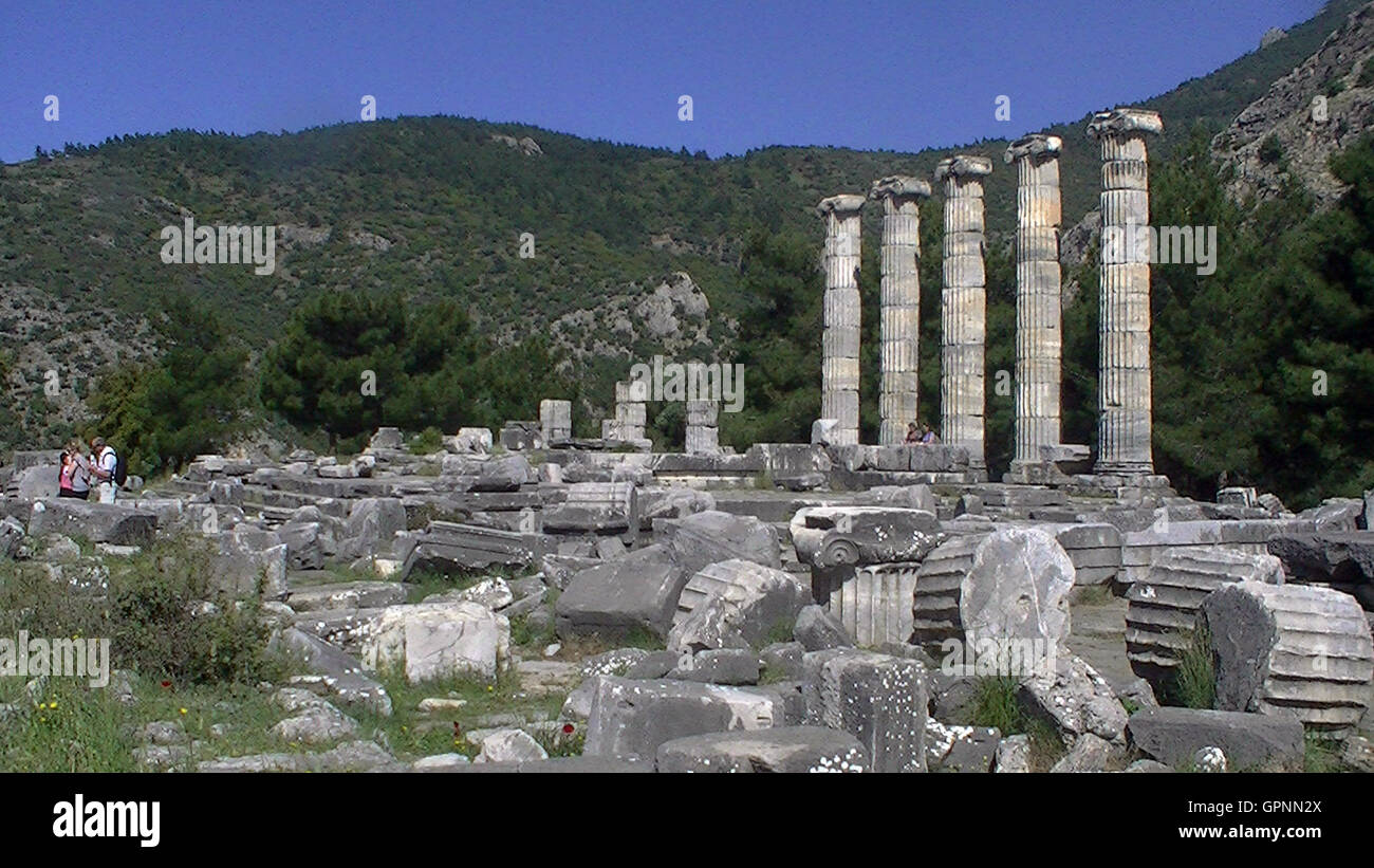 Didyma - Temple of Apollo, Turkey Stock Photo - Alamy