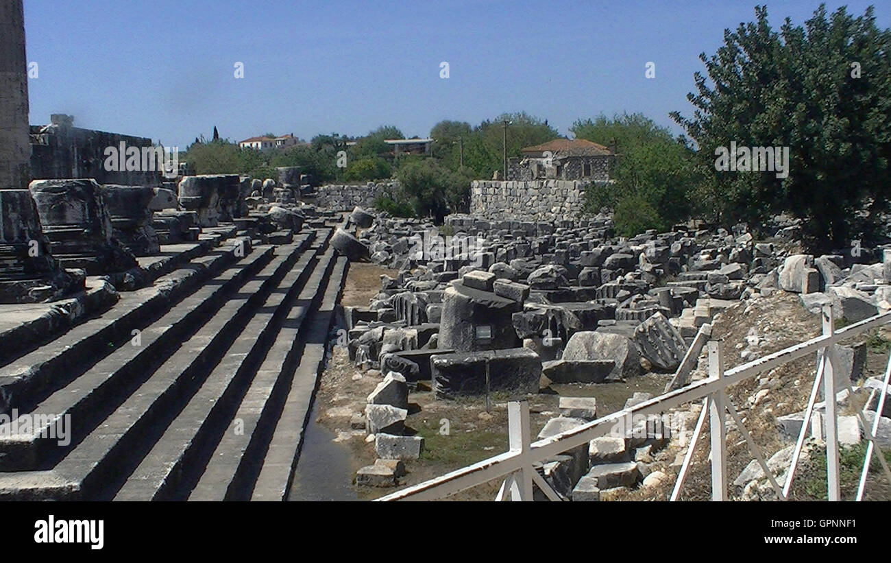 Didyma - Temple of Apollo, Turkey Stock Photo - Alamy