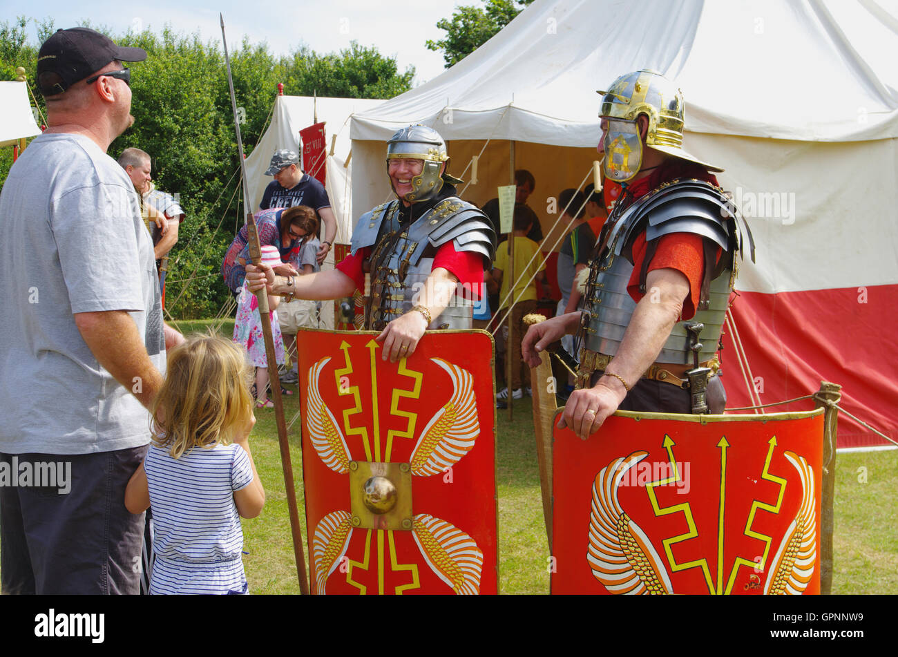 Segontium Roman Event, Caernarfon Stock Photo - Alamy