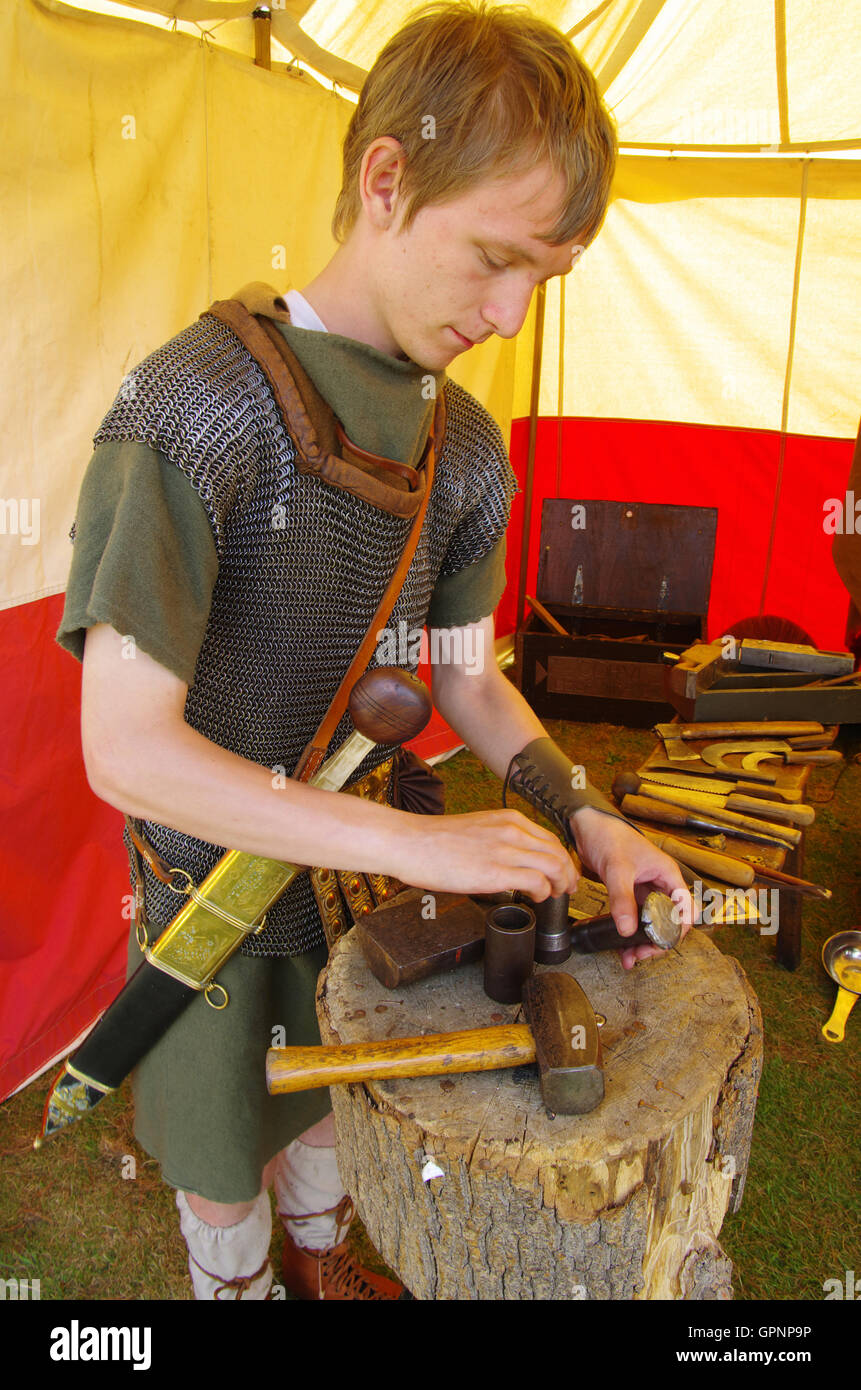 Segontium Roman Event, Caernarfon Stock Photo - Alamy