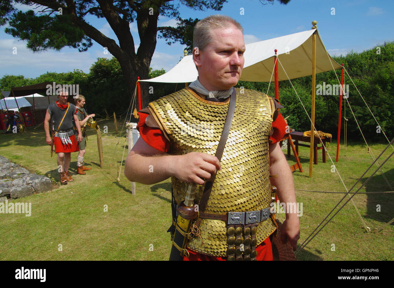 Segontium Roman Event, Caernarfon Stock Photo - Alamy