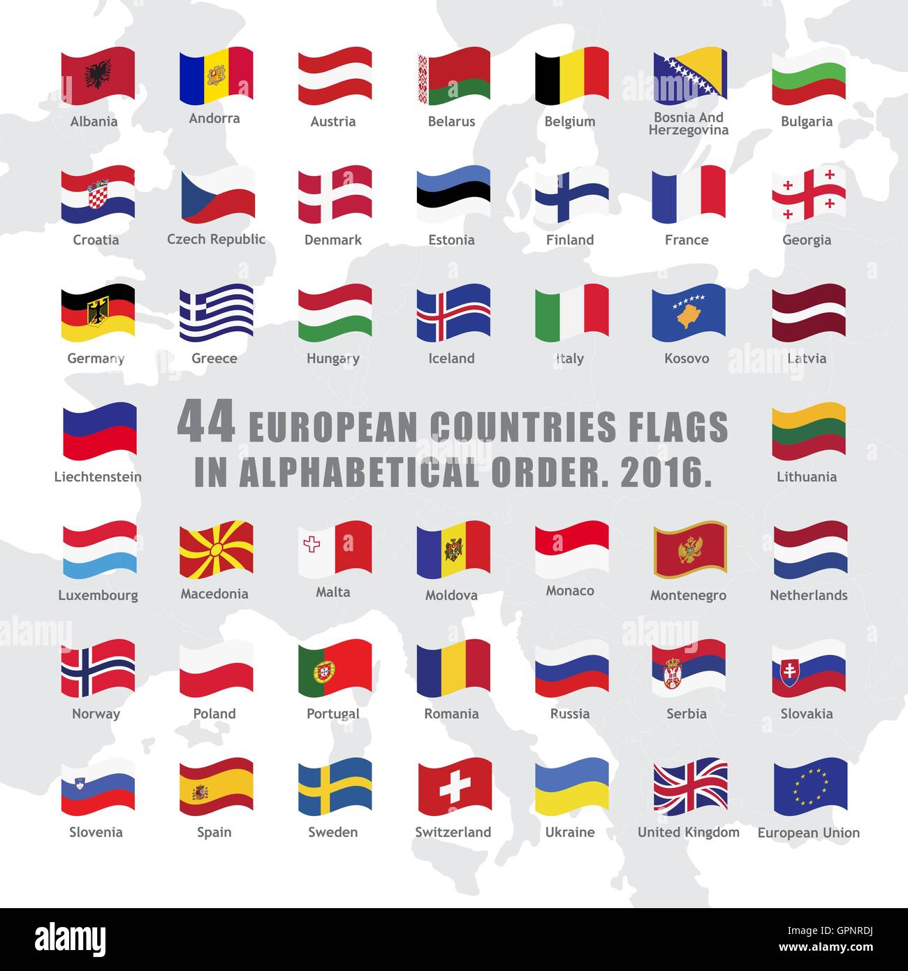 World flags all Stock Vector Image & Art - Alamy