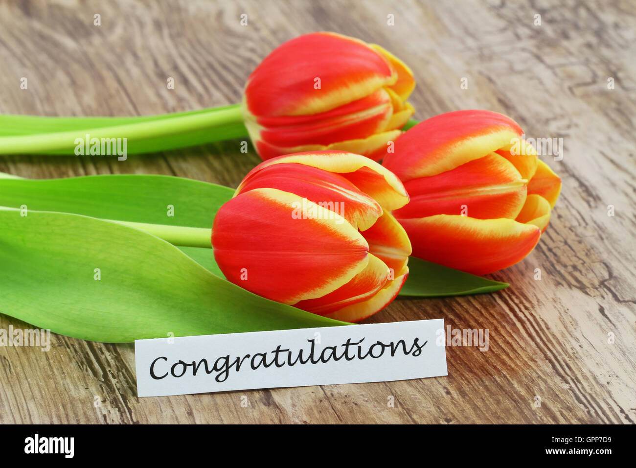 Congratulations card red yellow hi-res stock photography and images - Alamy
