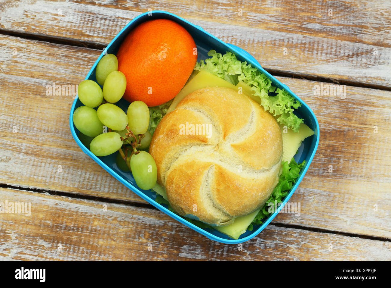 Typical French School Lunch