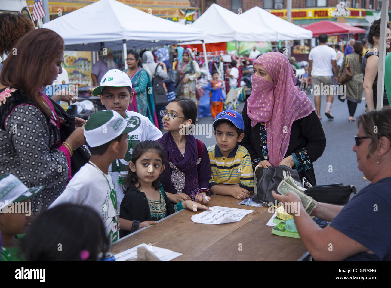 Coney Island Avenue during the Pakistani Mela celebrating Pakistan's ...