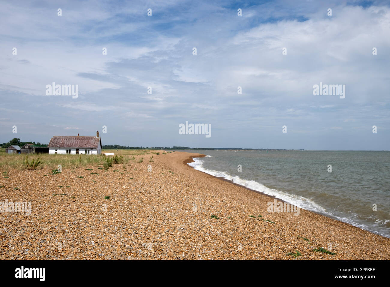 Shingle Street Suffolk England Stock Photo - Alamy
