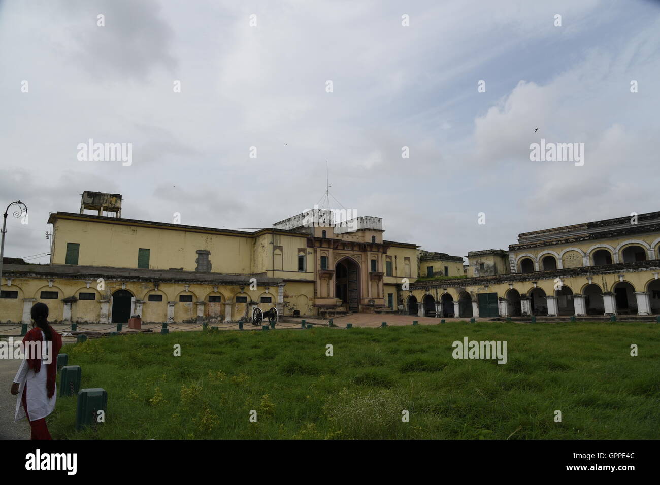 Ramnagar fort at ganga river in varanasi hi-res stock photography and ...
