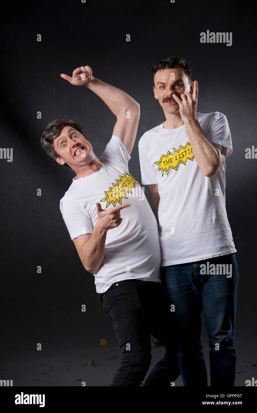 Matt Kelly (left) and Richard Higgins (The Listies), the childrenÕs ...