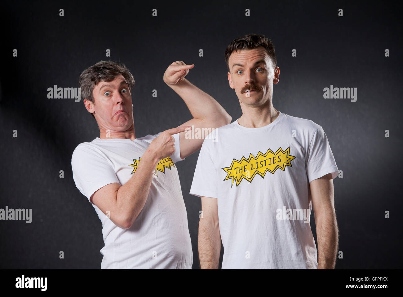 Matt Kelly (left) and Richard Higgins (The Listies), the childrenÕs ...