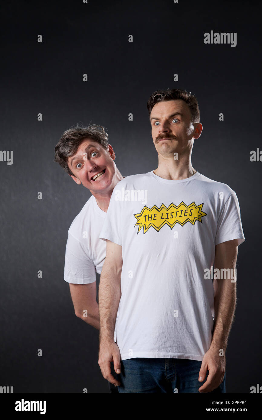 Matt Kelly (left) and Richard Higgins (The Listies), the childrenÕs ...