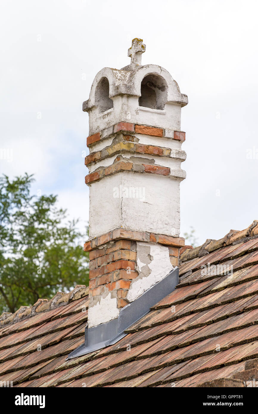 Old chimney in Salföld Stock Photo - Alamy