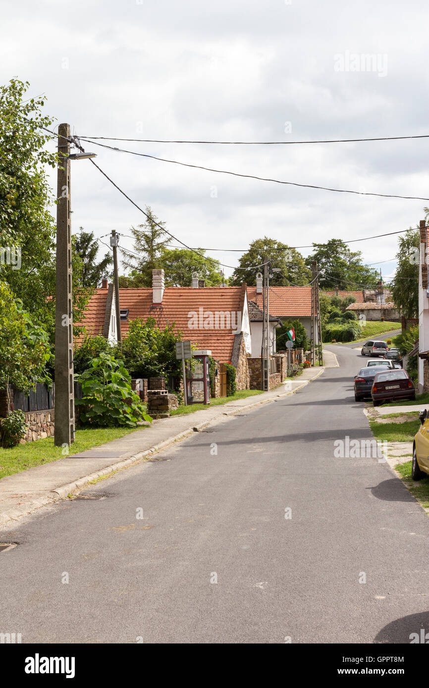 Salföld village in Hungary Stock Photo - Alamy