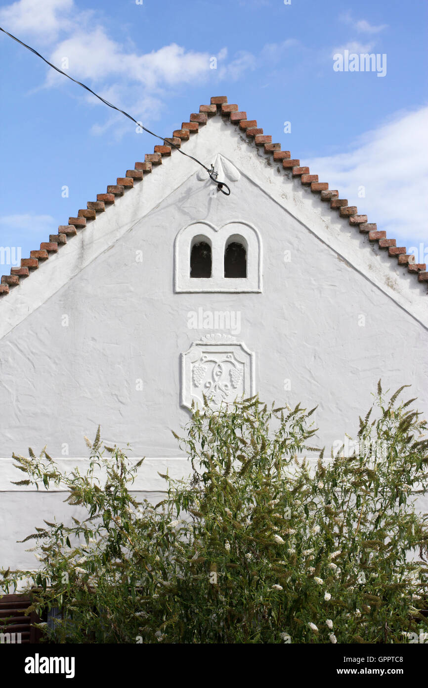 Traditional hungarian village house Stock Photo - Alamy