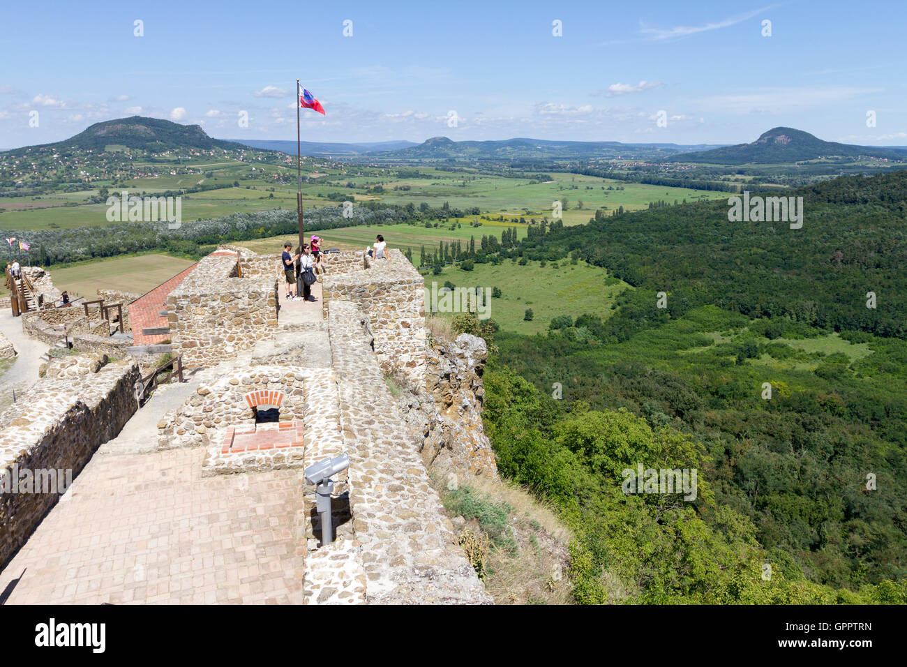 Castle of Szigliget, Hungary Stock Photo - Alamy