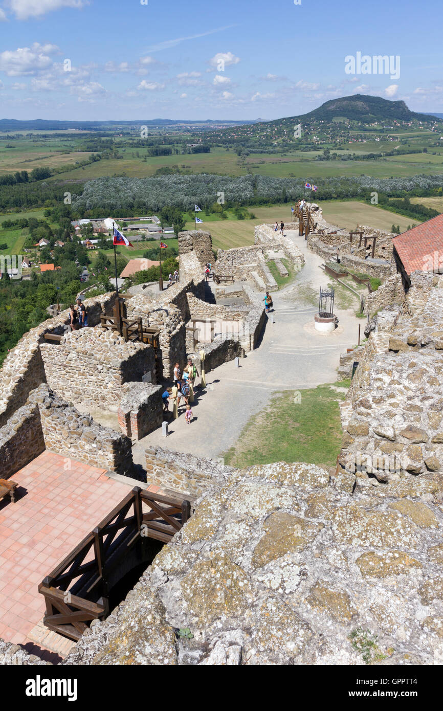 Castle of Szigliget at Lake Balaton, Hungary Stock Photo - Alamy