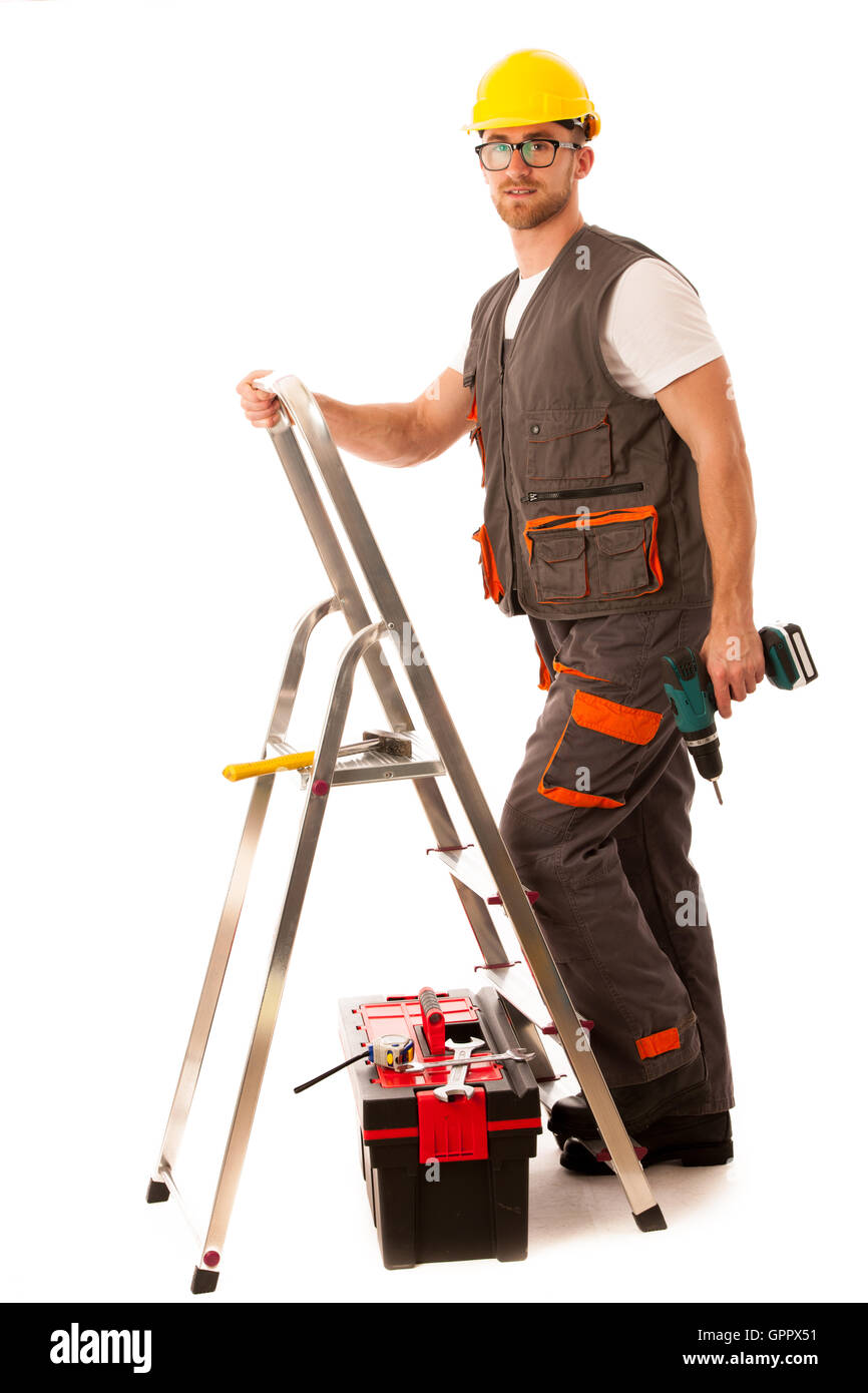 Trad climbing ladder hi-res stock photography and images - Alamy