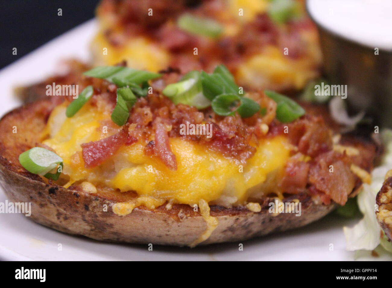 Potato skins hi-res stock photography and images - Alamy