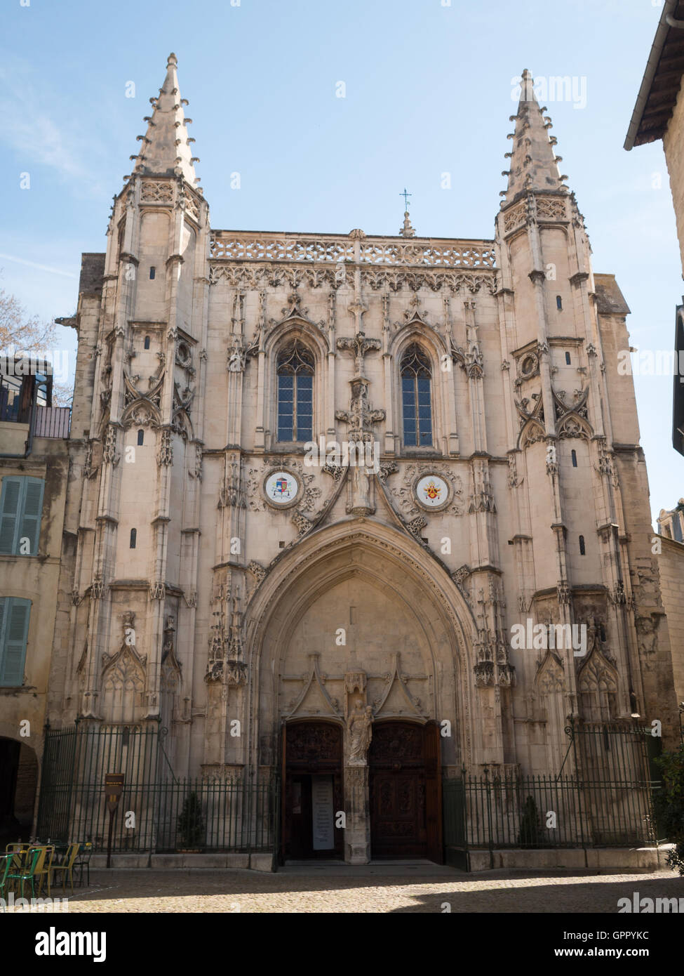 Avignon France Church Saint Pierre High Resolution Stock Photography ...