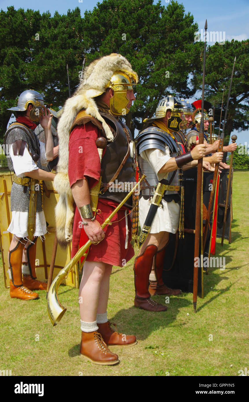 Segontium Roman Event, Caernarfon Stock Photo - Alamy