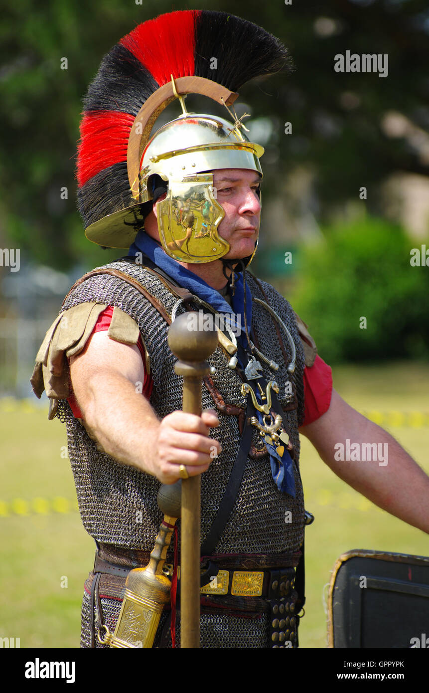 Segontium Roman Event, Caernarfon Stock Photo - Alamy