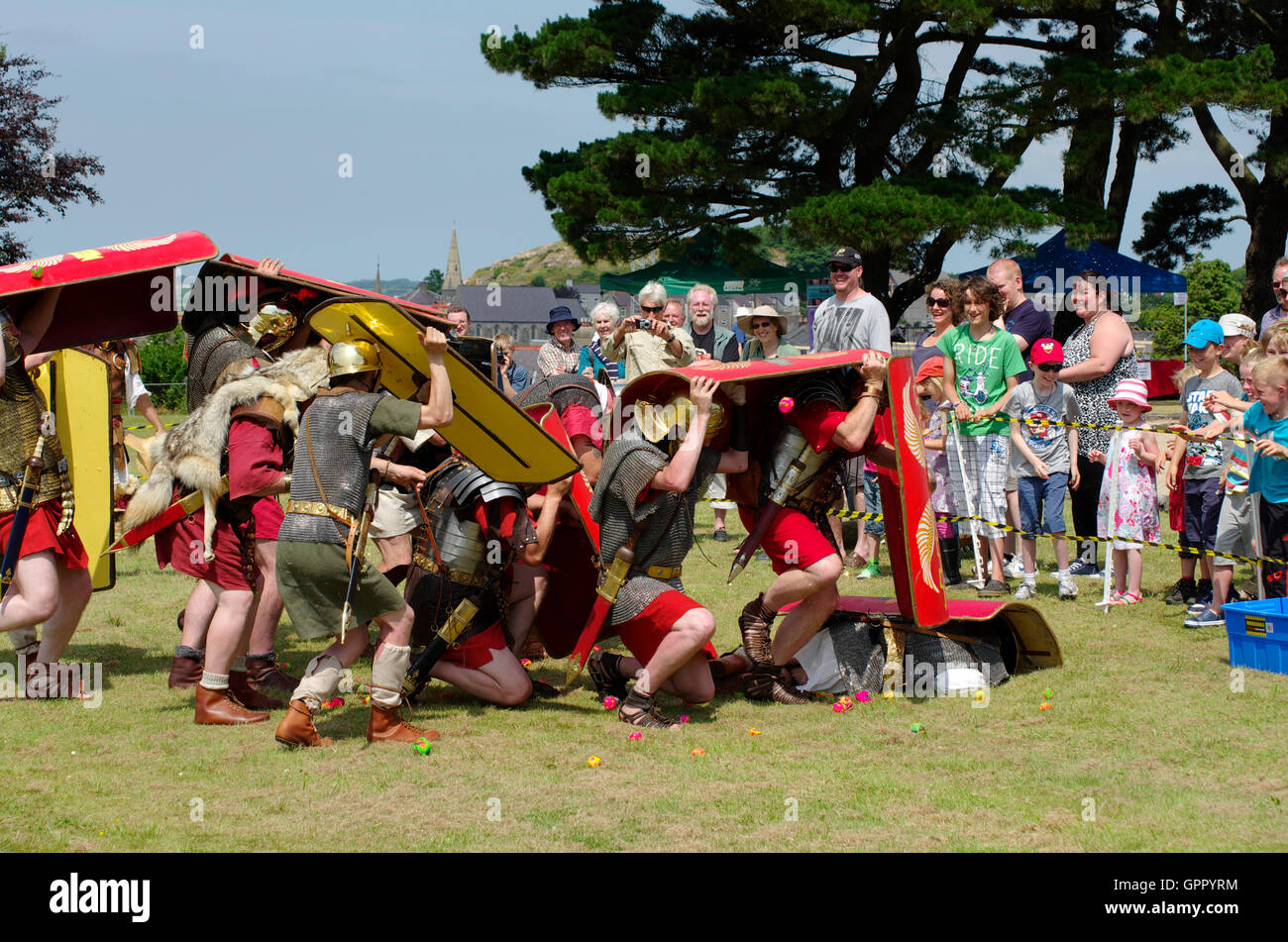 Segontium Roman Event, Caernarfon Stock Photo - Alamy