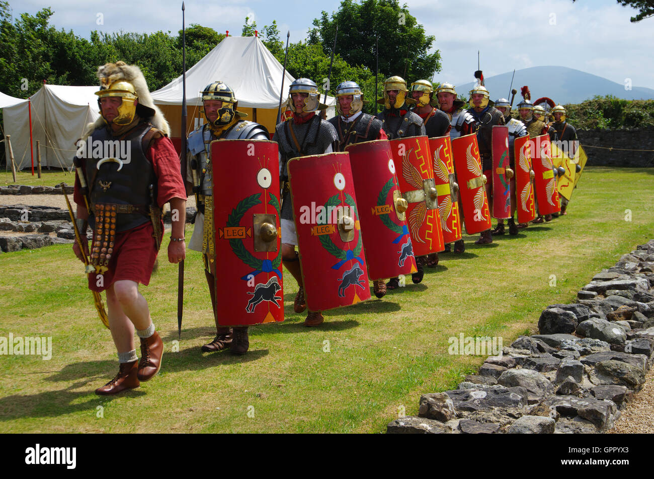 Segontium Roman Event, Caernarfon Stock Photo - Alamy
