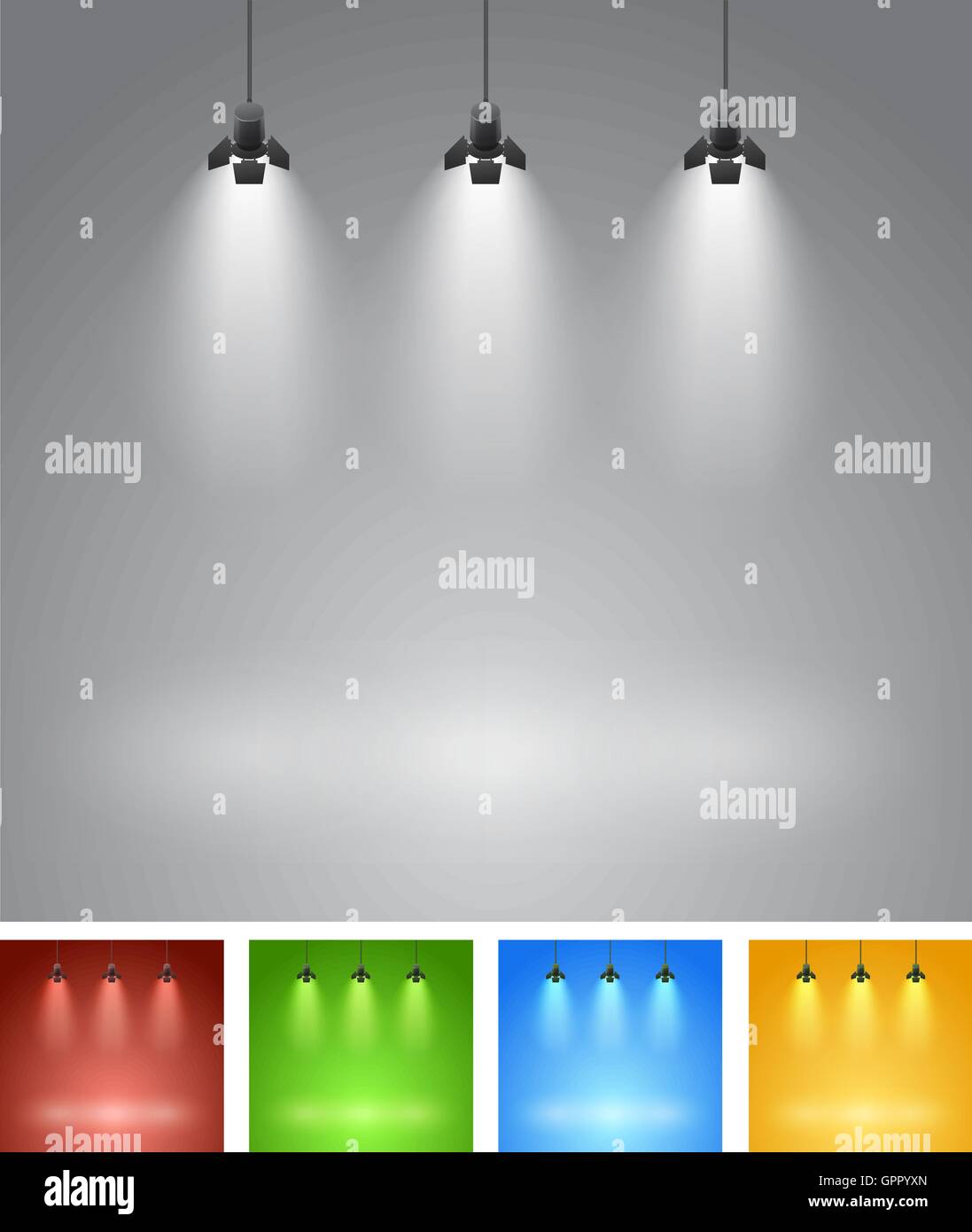 Red light projection Stock Vector Images - Alamy