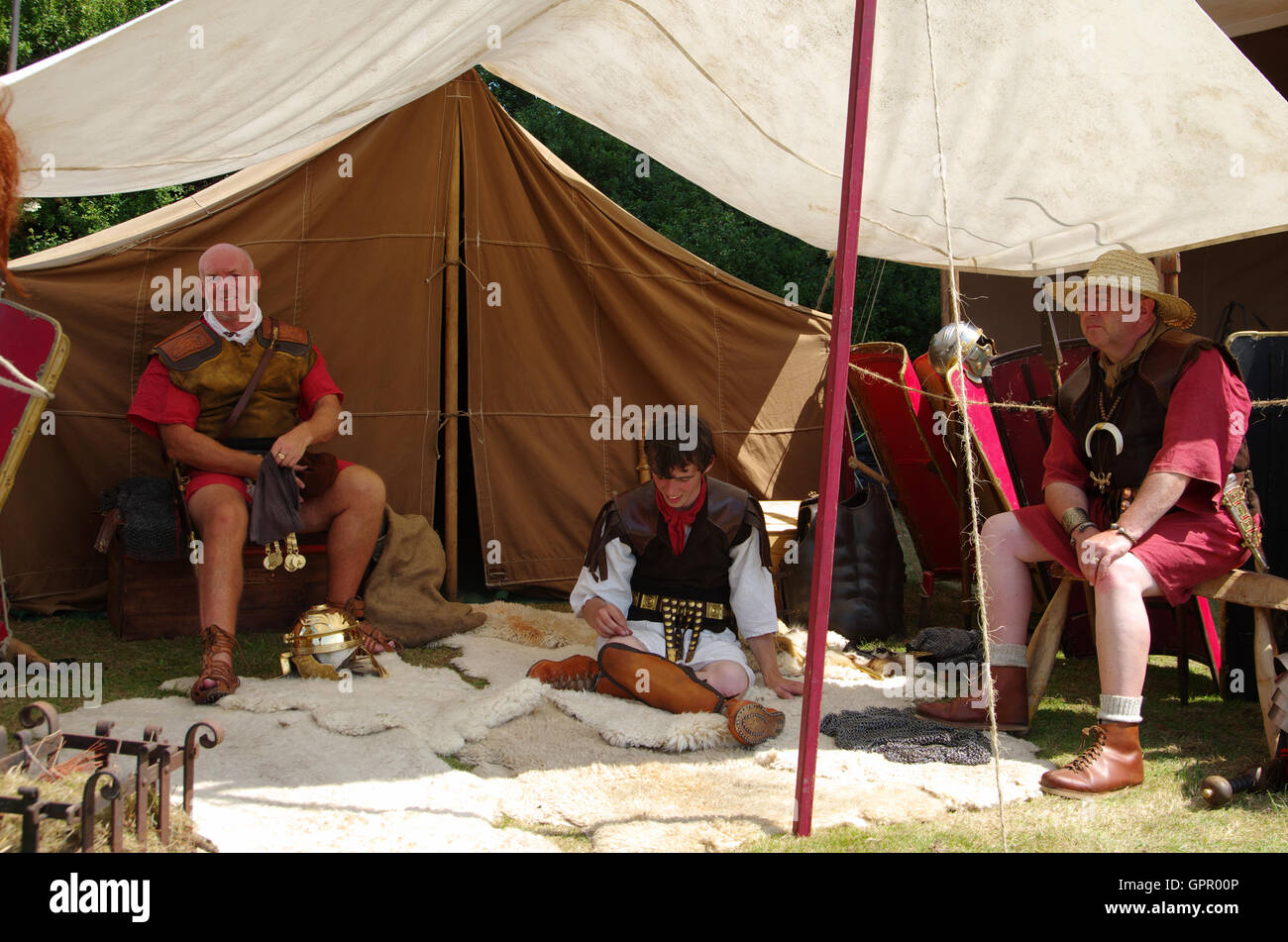 Segontium Roman Event, Caernarfon Stock Photo - Alamy