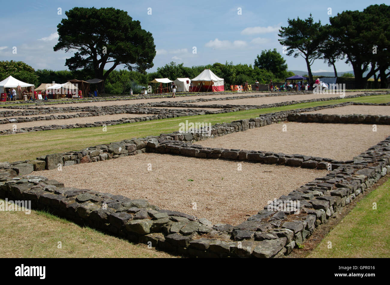 Segontium Roman Event, Caernarfon Stock Photo - Alamy