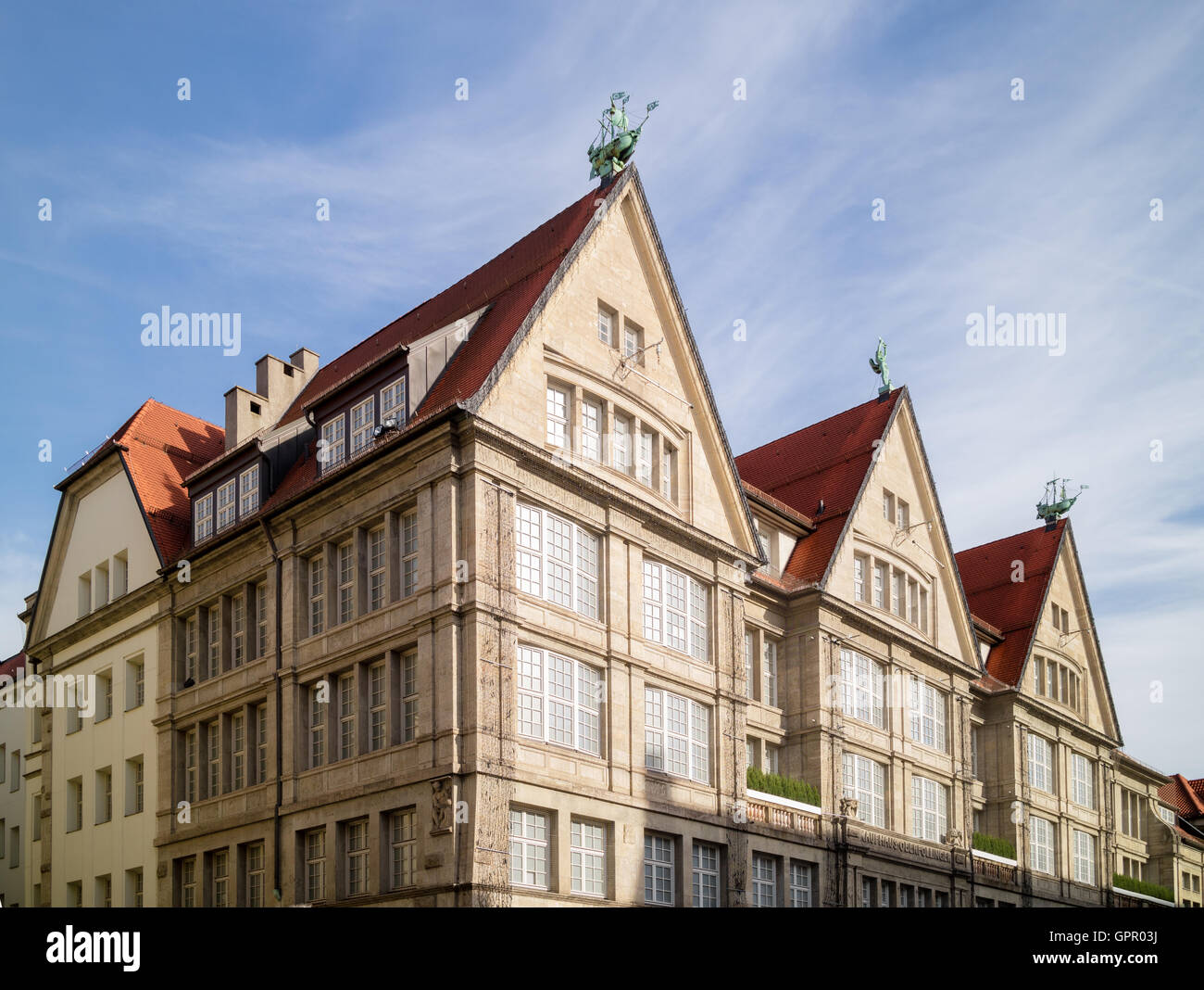 Old houses of Munich, Germany Stock Photo - Alamy