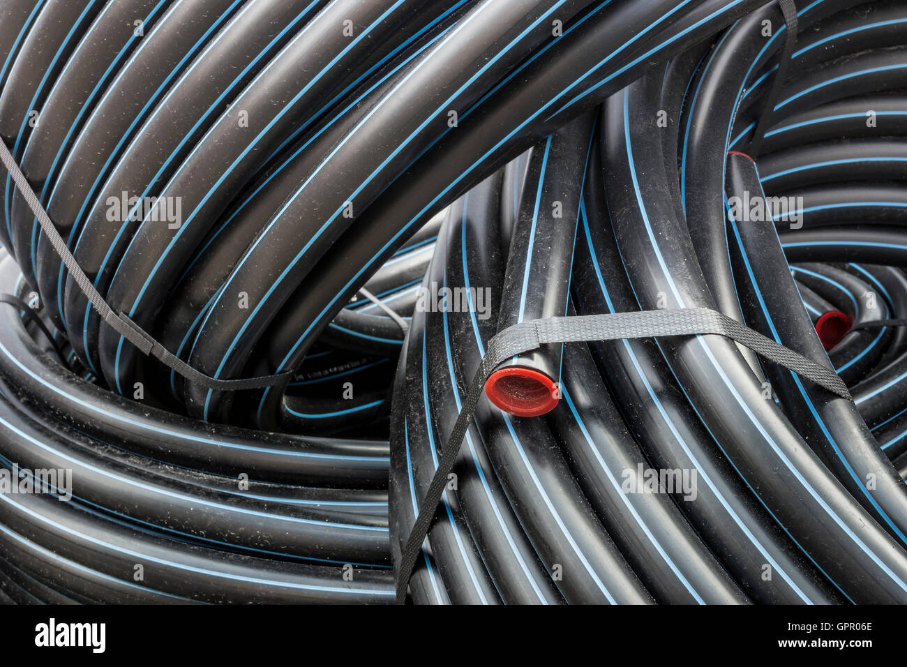 water supply hoses Stock Photo - Alamy