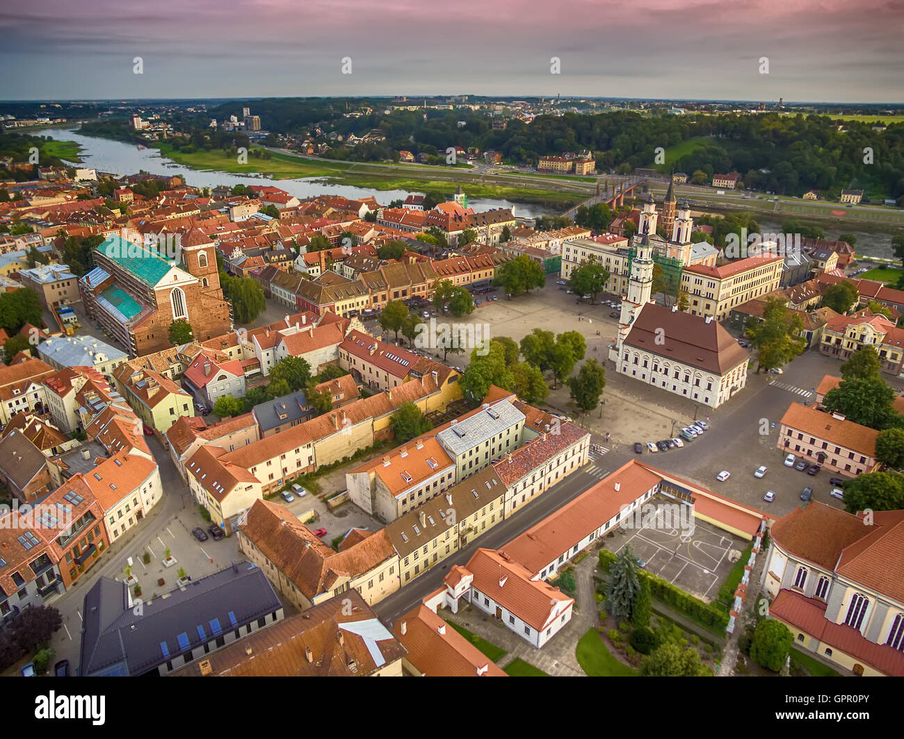 Kaunas old town hi-res stock photography and images - Alamy
