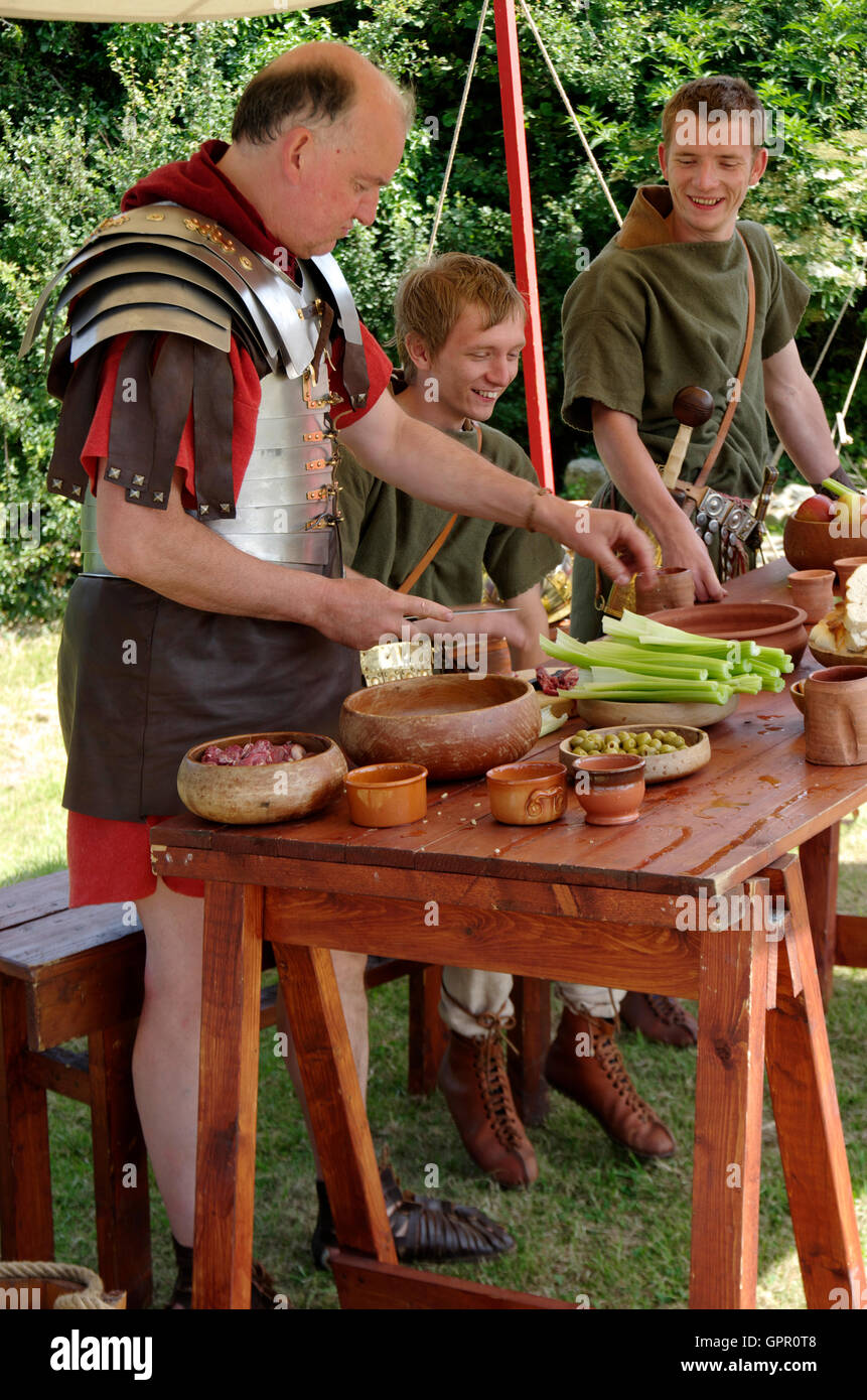Roman cook tent hi-res stock photography and images - Alamy
